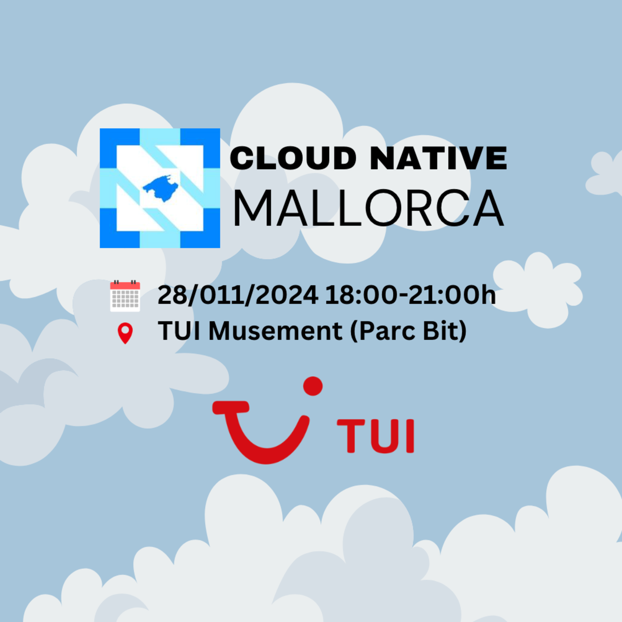 See Cloud Native Mallorca by TUI Musement at CNCF Cloud Native Mallorca